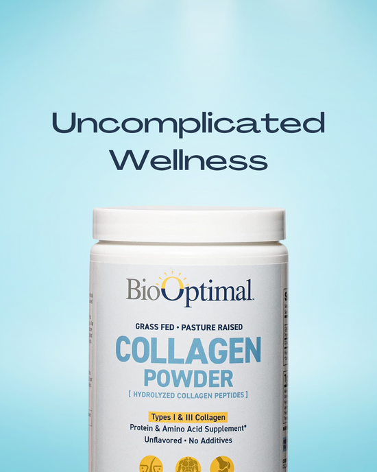 BioOptimal Collagen Powder (30 Serving) - Promotes Hair, Nail, Skin, B ...